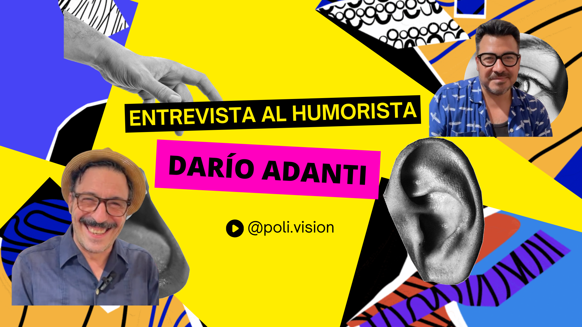 Interview with Humorist and Cartoonist Darío Adanti – Poli.Vision